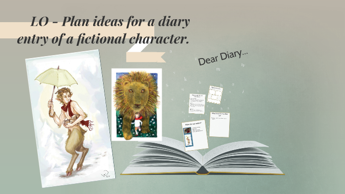 LO - Plan ideas for a diary entry of a fictional character. by Adam ...