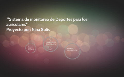 Este es un mecanismo de la medición y el seguimiento integra by nina solis