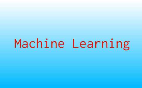 Machine Learning Concepts by praveen maurya on Prezi