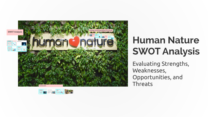 Human Nature SWOT Analysis by Christine Aisa on Prezi