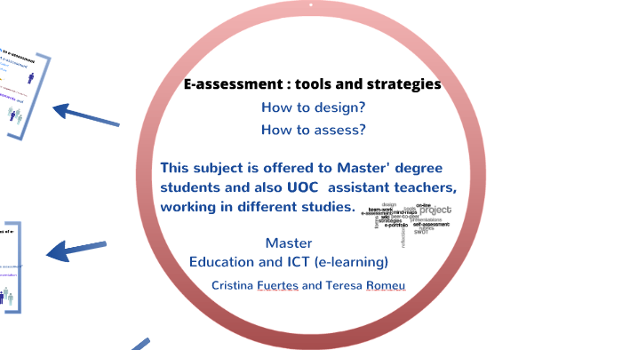 TEAAF2014 Approach to e-assessment from the experience of e-assessment ...