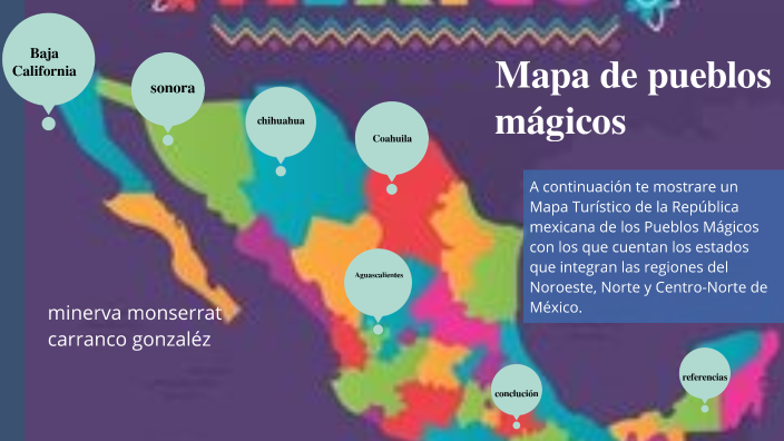 Mapa de pueblos mágicos by monse carranco on Prezi