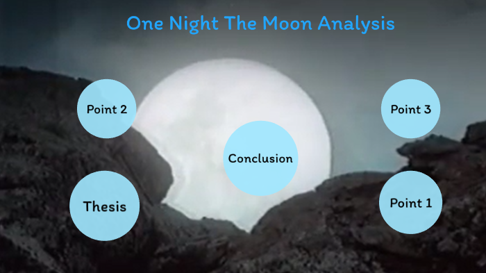 One Night The Moon Presentation by josh wellham on Prezi