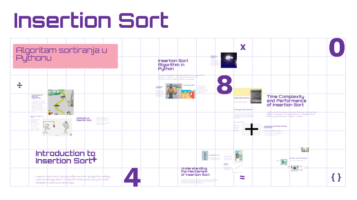 Insertion Sort Algorithm by Lorena Herceg on Prezi