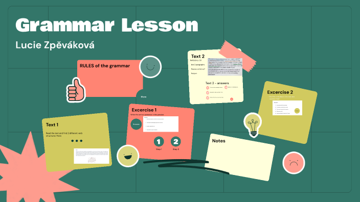 Grammar class by Lucie Zpěváková on Prezi