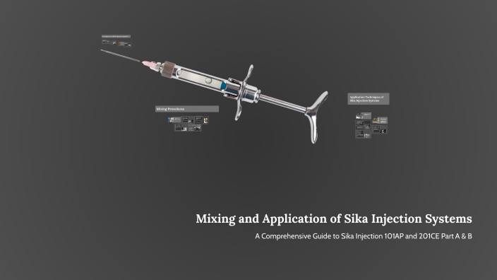 Mixing and Application of Sika Injection Systems by Deejay Alves on Prezi