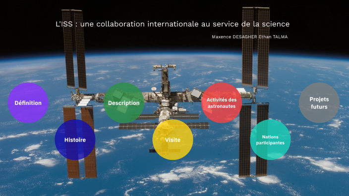 L'ISS: Un Symbole de Coopération Internationale dans l'Espace by ...