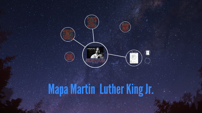 Mapa Martin Luther King Jr. by Ana Zaks