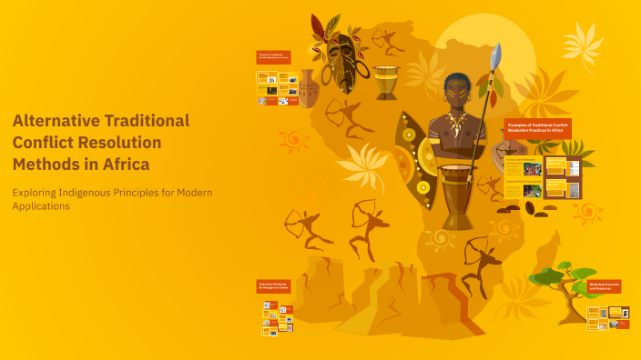 Alternative Traditional Conflict Resolution Methods in Africa by ...