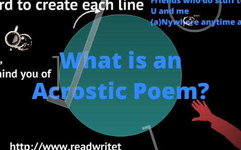 Acrostic Poems by Kelly Murnane on Prezi