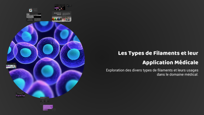 Les Types de Filaments et leur Application Médicale by leandre ...