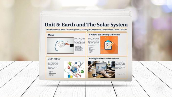 Unit 5 : Earth and The Solar System by Javi Fran on Prezi