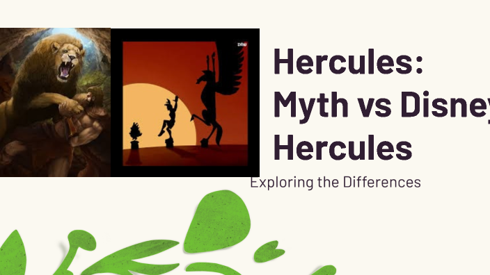 Hercules myth vs Disney Hercules by sebastian wade on Prezi