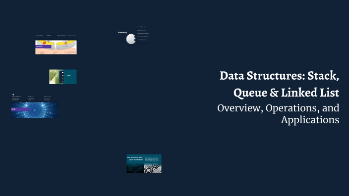 Data Structures: Stack, Queue & Linked List by abcd dcba on Prezi
