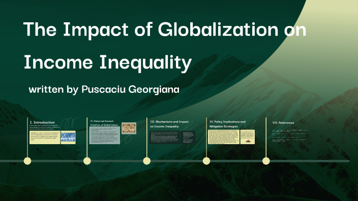 The Impact of Globalization on Income Inequality by Georgiana Puscaciu ...