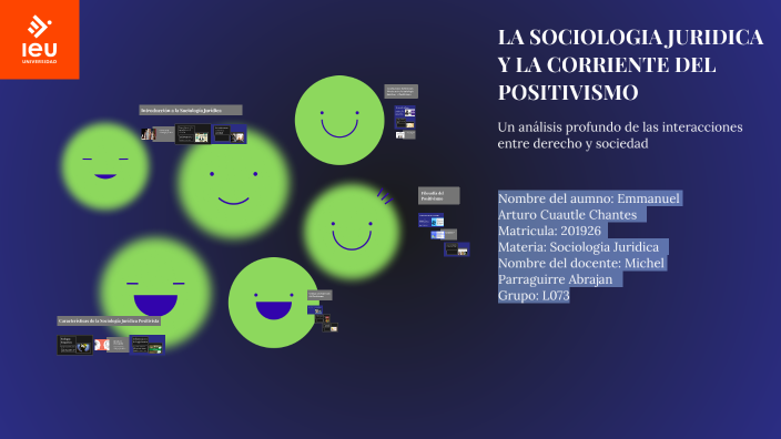 LA SOCIOLOGIA JURIDICA Y LA CORRIENTE DEL POSITIVISMO by Emmanuel ...