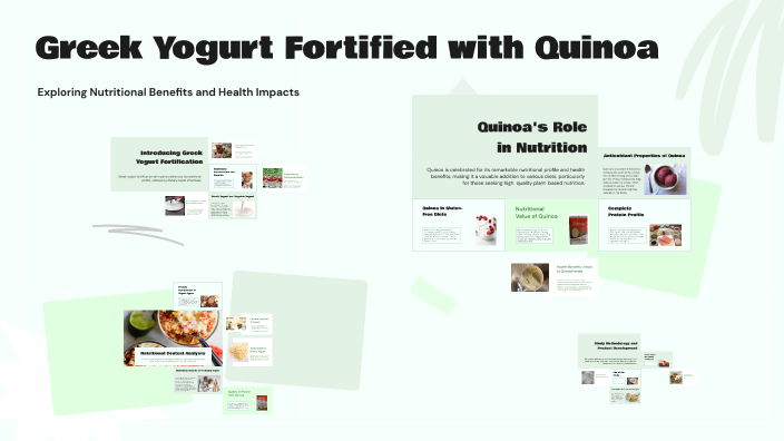 Greek Yogurt Fortified with Quinoa by nancy fathy on Prezi