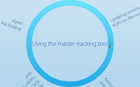 Using the master tracking tool by Ryan Tumbagahan on Prezi
