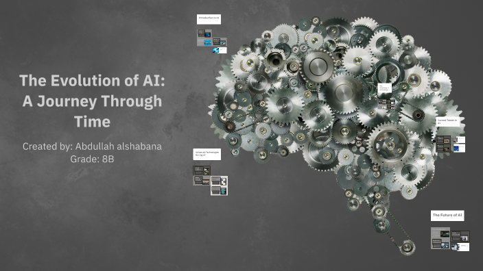 The Evolution of AI: A Journey Through Time by Abdullah Mohammed on Prezi