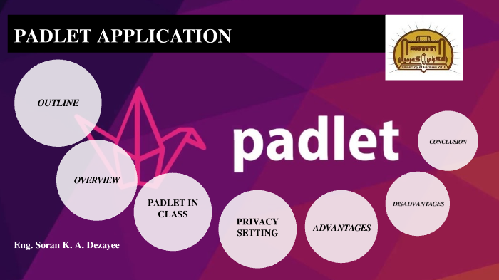 PADLET APPLICATION by Soran Khalid on Prezi
