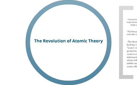 Revolution of Atomic Theory by Gina C on Prezi