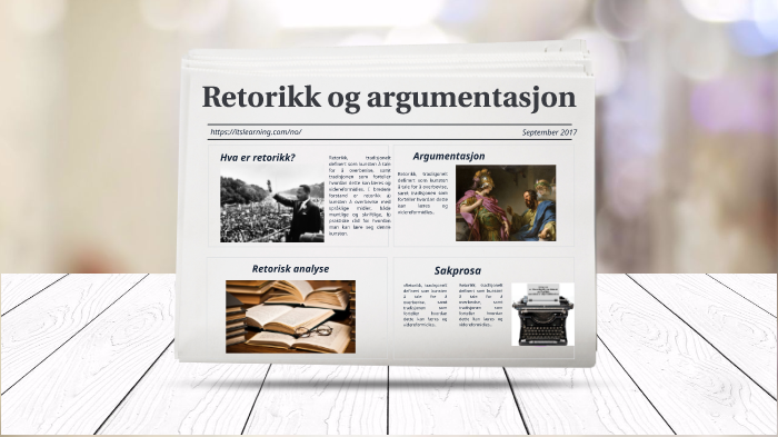 Retorikk og argumentasjon by Kristina Suvajcevic on Prezi