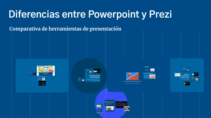 Diferencias entre Powerpoint y Prezi by Alejandro Triana Castro on Prezi