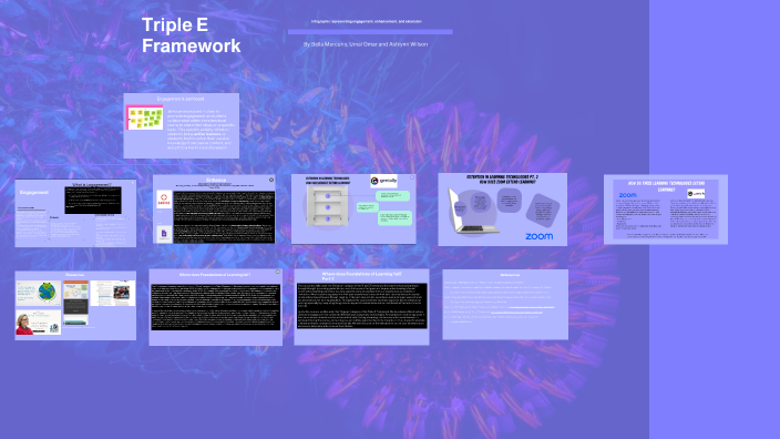 Triple E Framework by Isabella Mercurio on Prezi