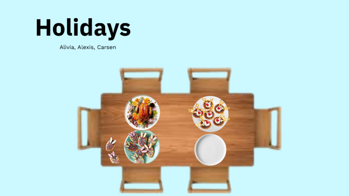 Holidays by Alivia Good on Prezi