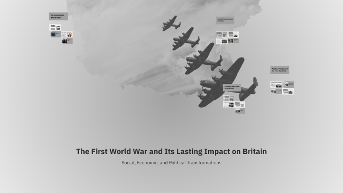 The First World War and Its Lasting Impact on Britain by Samer Slimany ...