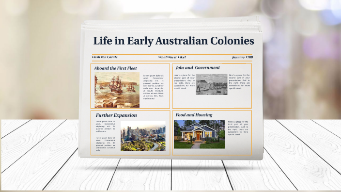Australian Colonial Life by Dash Von Carate on Prezi