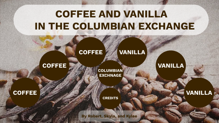 Unit 4: Topic 4.3 Columbian Exchange Project (Coffee and Vanilla group ...