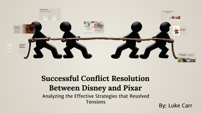 Successful Conflict Resolution Between Disney and Pixar by Luke Carr on ...