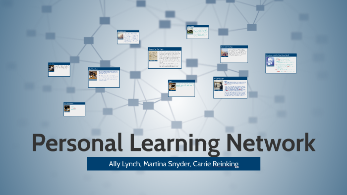 Personal Learning Network by A Lynch on Prezi
