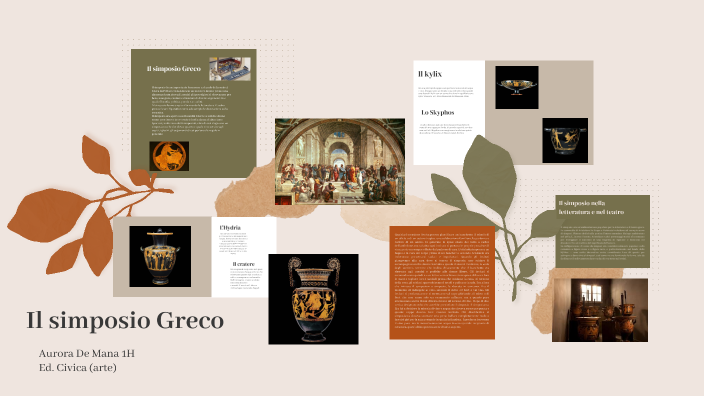 il simposio greco by Aurora De Mana on Prezi
