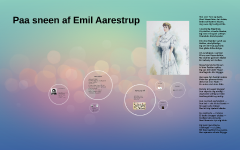 Paa sneen af Emil Aarestrup by Valentina Carstensen on Prezi