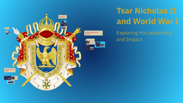Tsar Nicholas II and World War I by Shay Lynch on Prezi