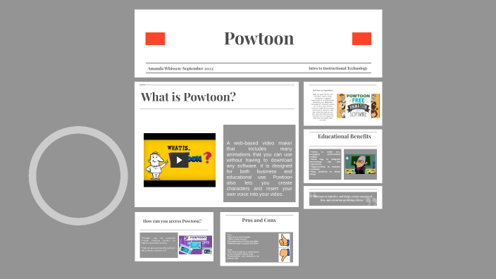 Powtoon by Amanda Whissen on Prezi