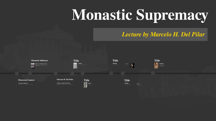 Monastic Supremacy by Peter Paul Calderon on Prezi