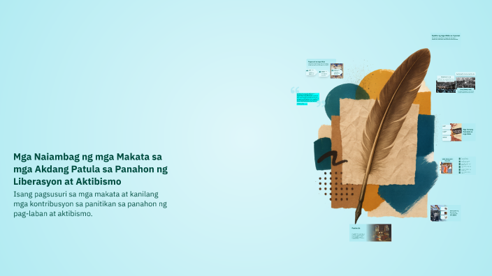 Mga Naiambag ng mga Makata sa mga Akdang Patula sa Panahon ng ...