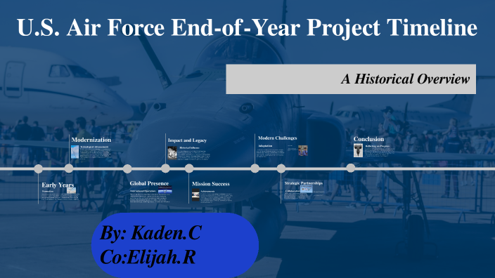 U.S. Air Force End-of-Year Project Timeline by Kaden Castro on Prezi