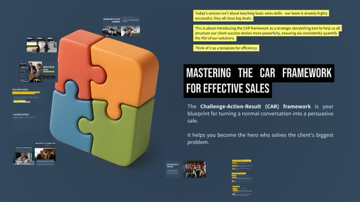 Mastering the CAR Framework for Effective Sales by Hiview International ...
