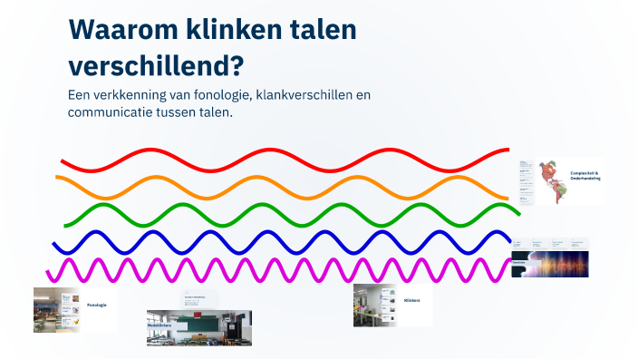 Waarom klinken talen verschillend? by Patou Mondonga on Prezi