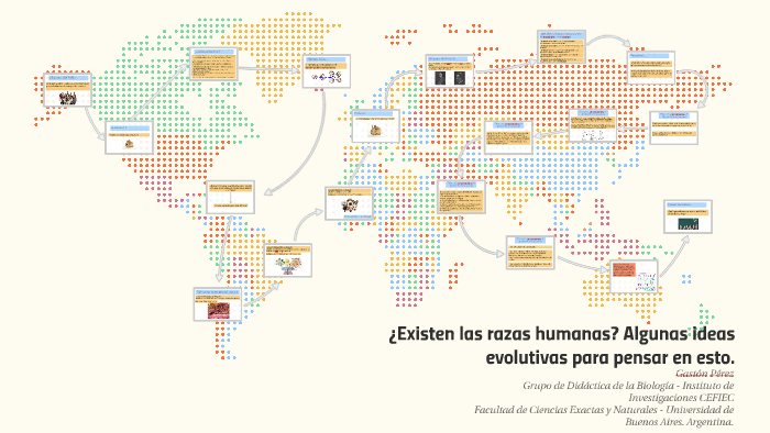 ¿Existen las razas humanas? Algunas ideas evolutivas para pe by Gaston ...