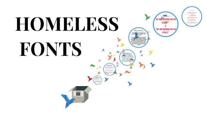 HOMELESS FONTS by kay hongsakul on Prezi