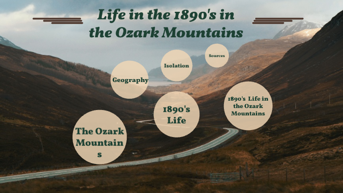 1890's Life in the Ozark Mountains by Zack Volson on Prezi