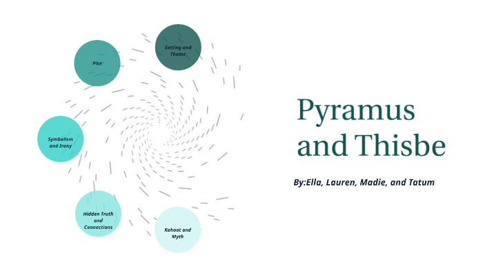 Pyramus and Thisbe by ella english on Prezi