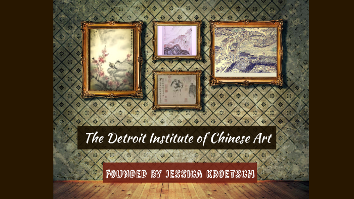 ancient chinese scroll painting by Jessica Kroetsch