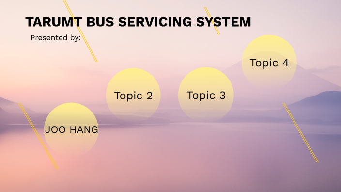 TARUMT BUS SERVICE SYSTEM by JOO HANG OOI on Prezi