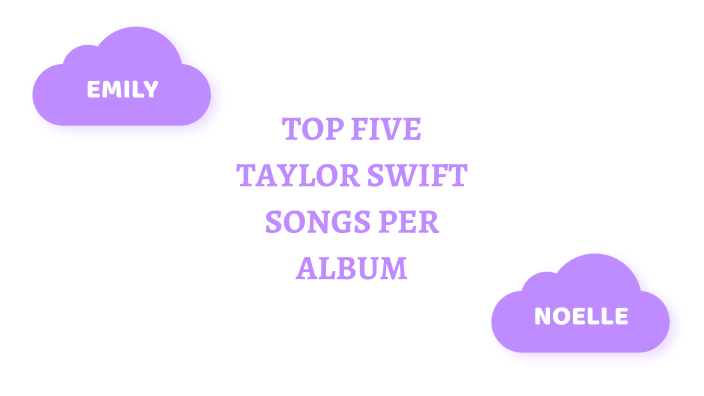 top five Taylor Swift songs by Noelle Callahan on Prezi